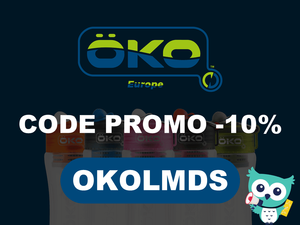 Code Promo Gourde OKO 2025 : -10% de Réduction